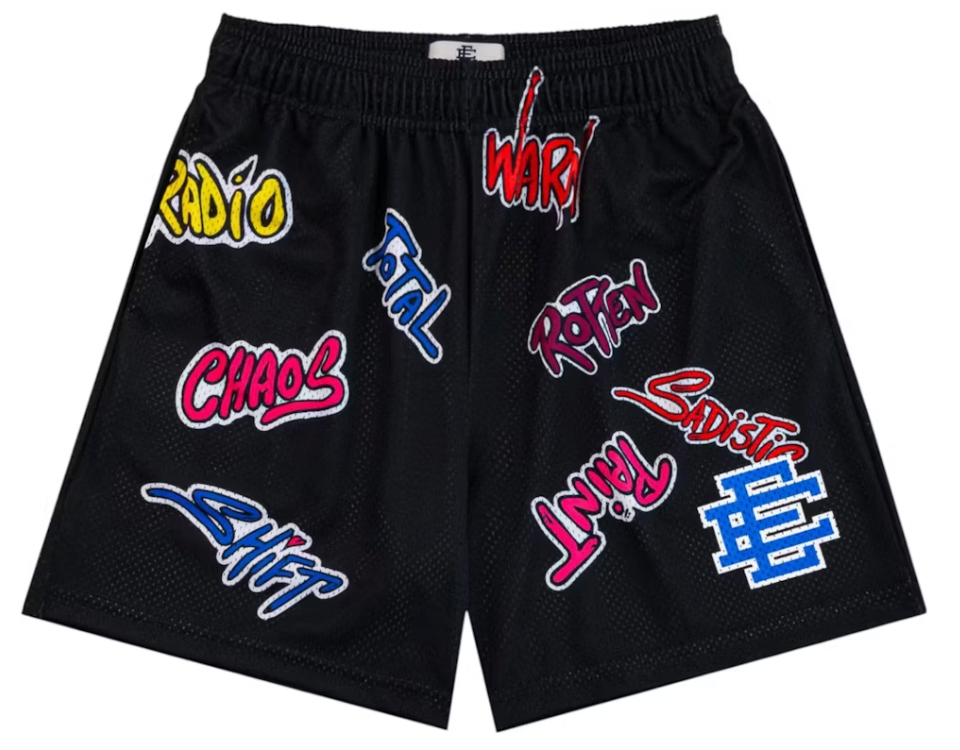Eric Emanuel x Matty Boy EE Shorts Black/Blue – Hotbox | Buy-Sell-Trade
